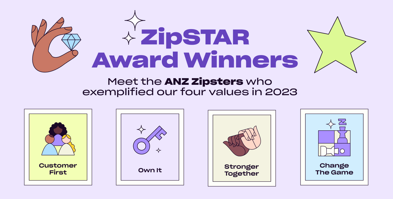 Meet our 2023 ANZ ZipSTAR Award winners | Zip